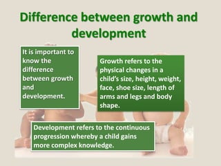 Child development | PPTX