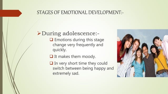 emotional development assignment | PPT