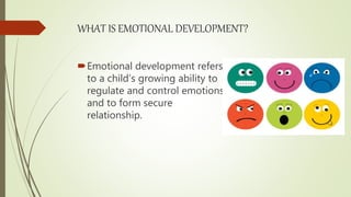 emotional development assignment | PPTX