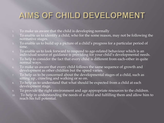 child development | PPT