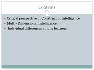 Child development and pedagogy(CTET) | PPTX