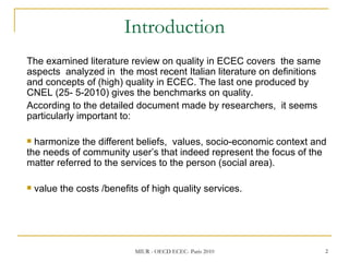 Child Development and Quality in ECEC | PPT