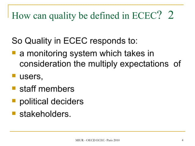 Child Development and Quality in ECEC | PPT
