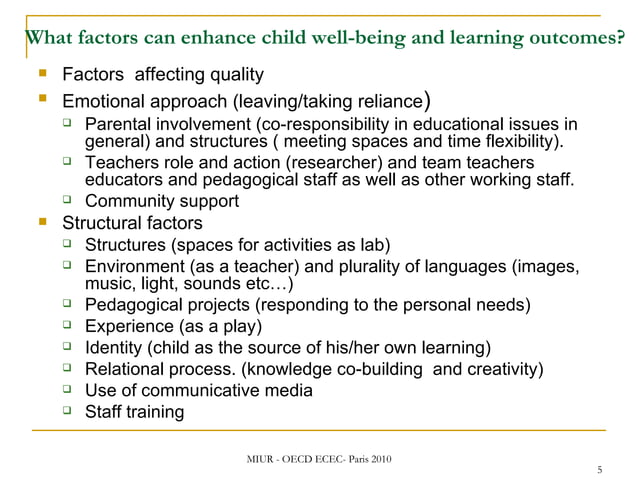 Child Development and Quality in ECEC | PPT