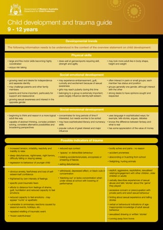 Child developmentandtraumaguide dcp | PDF