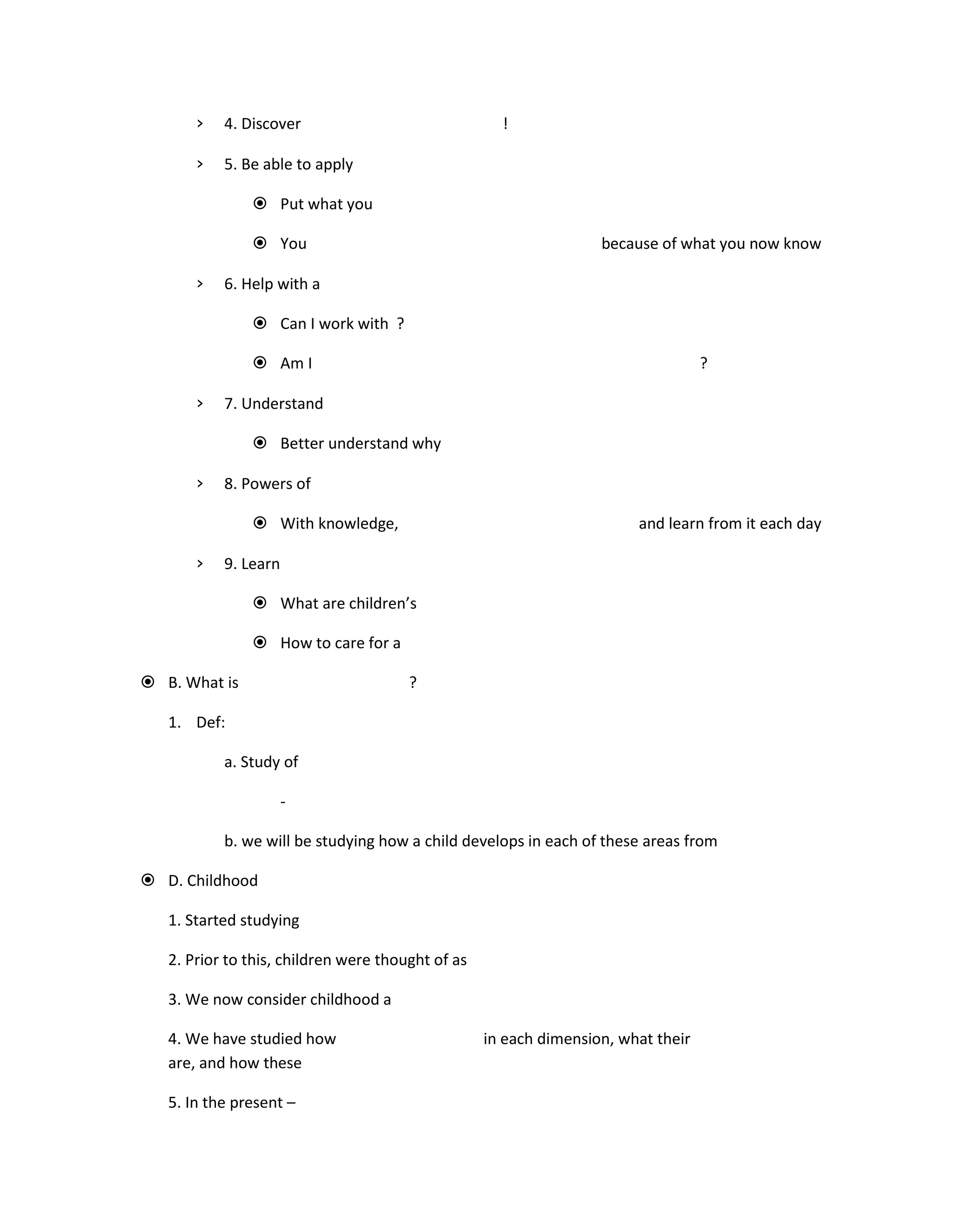 Child development chapter 1 - notes hndt | DOCX