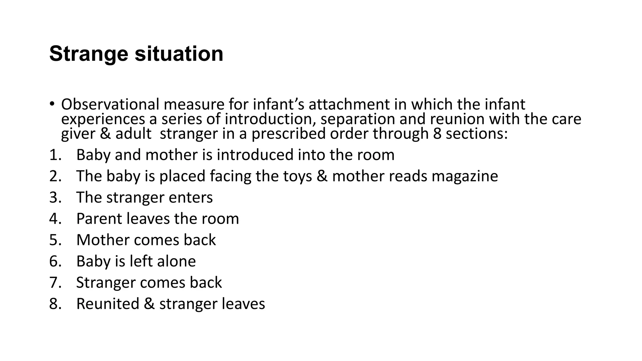 Bowlbly's attachment theory--------------- | PPTX