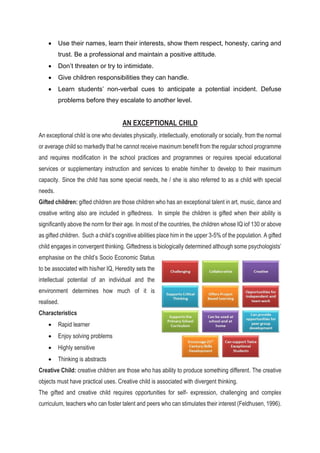 Child development notes | PDF