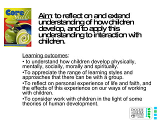 Child development session | PPT