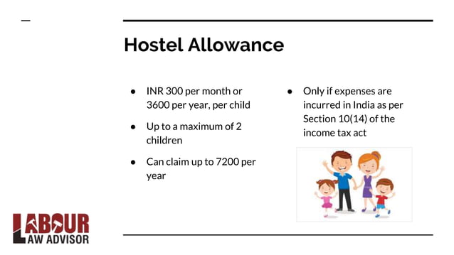 Income Tax Allowance- Children Education, Hostel Allowance and Tuition ...