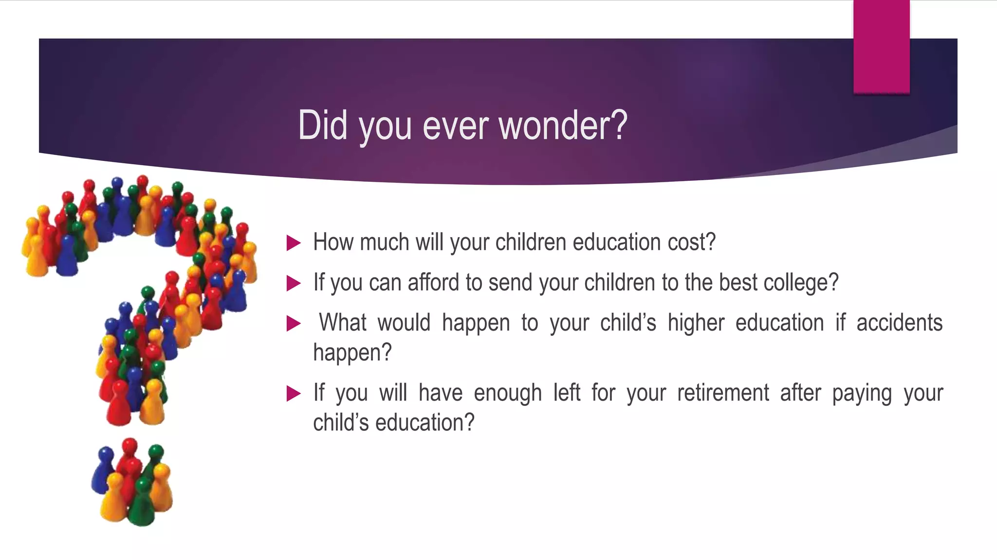 Child education plan | PPTX