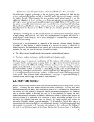 Child Education Through Animation: An Experimental Study | PDF