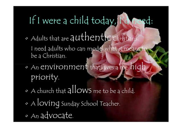 Child friendly church | PDF