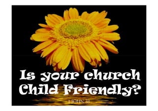 Child friendly church | PDF
