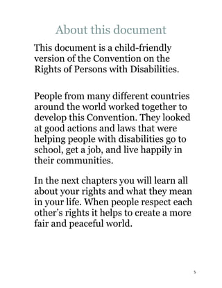 Child friendly crpd | PDF