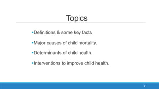 Child health | PPTX