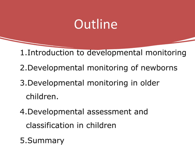 Key noticeon early childhood development | PPT