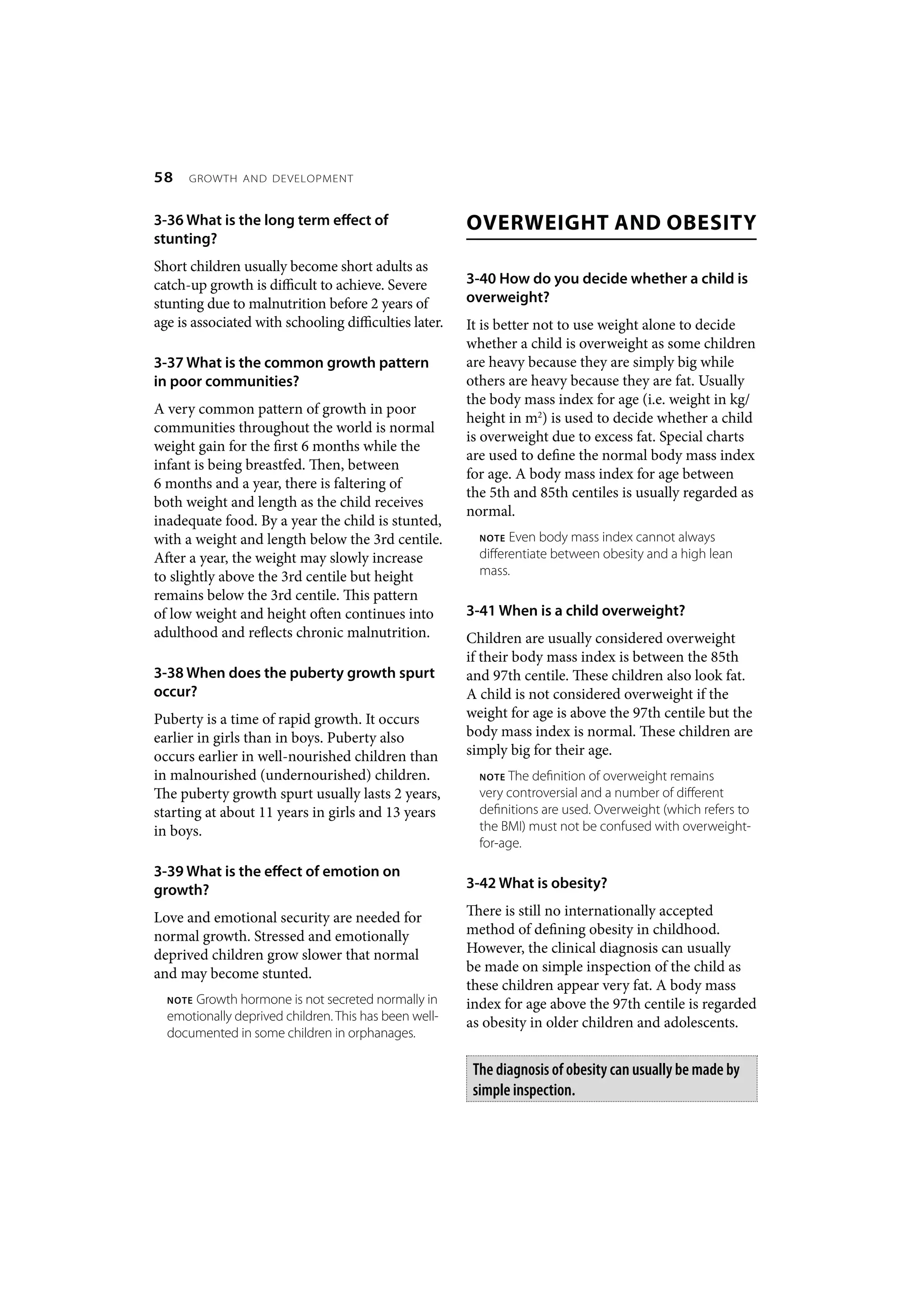 Child Healthcare: Growth and development | PDF