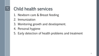 Child health care services | PPTX