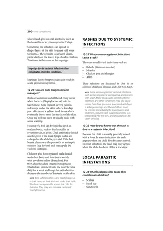 Child Healthcare: Skin condition | PDF