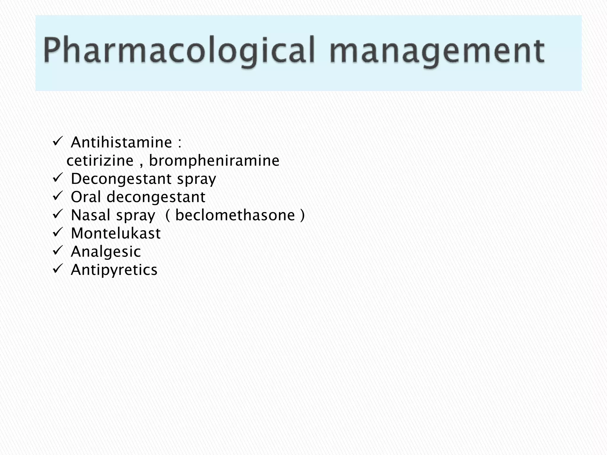 CHILD HEALTH NURSING- RHINITIS | PPTX
