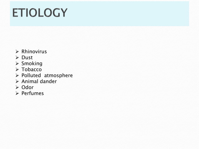 CHILD HEALTH NURSING- RHINITIS | PPTX | Allergies | Diseases and Conditions