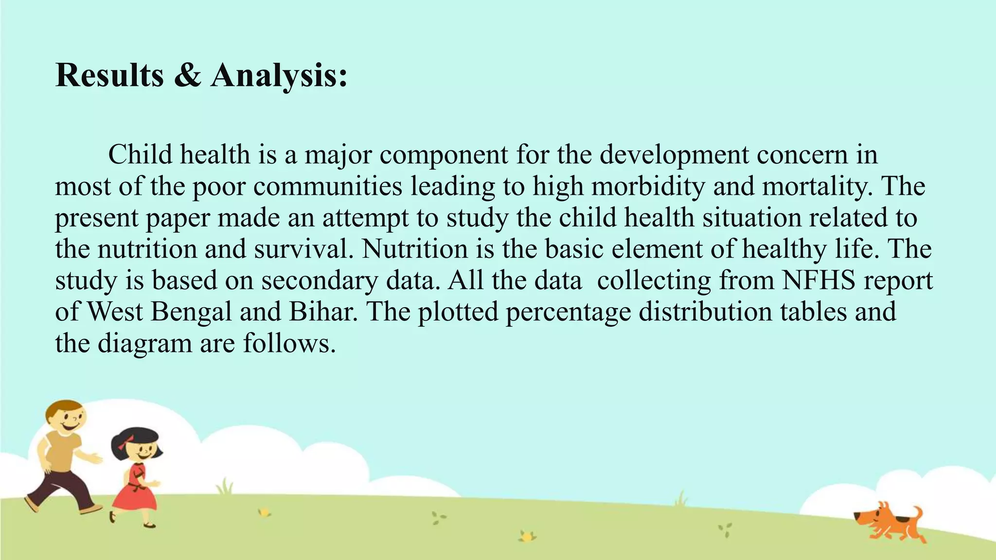 Child health outcomes ppt dibakar | PPT