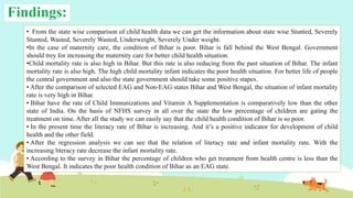 Child health outcomes ppt dibakar | PPT