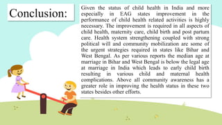 Child health outcomes ppt dibakar | PPT