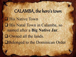 Childhood-of-Rizal-and-the-life-in-Calamba.pptx | Genealogy and ...