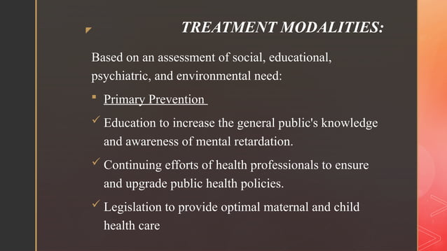 Childhood and Adolescent disorders including mental deficiency.pptx
