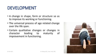 GROWTH AND DEVELOPMENT | PPTX