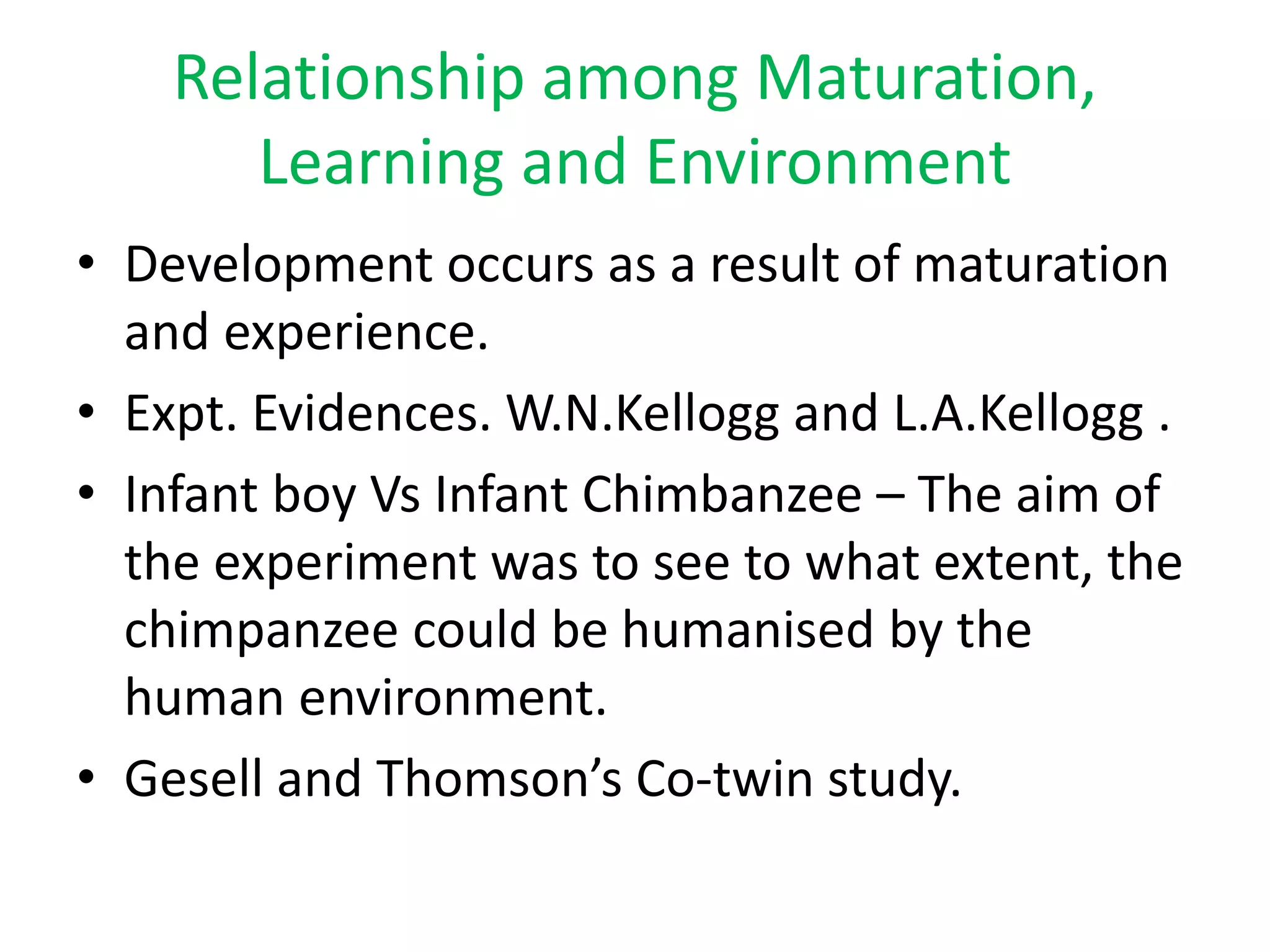 CHILDHOOD AND GROWING UP | PPTX