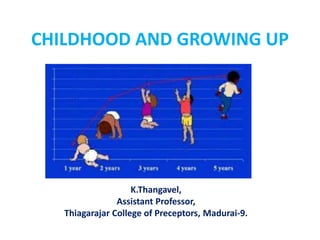 CHILDHOOD AND GROWING UP | PPTX