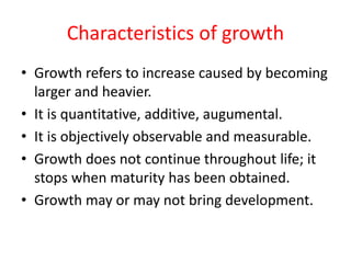 CHILDHOOD AND GROWING UP | PPTX