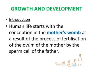 CHILDHOOD AND GROWING UP | PPTX