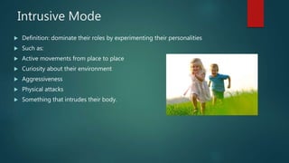 Childhood and the anticipation of roles | PPTX