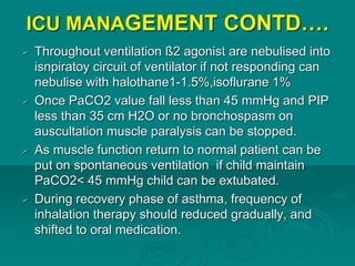 Childhood asthma diagnosis and management | PPTX