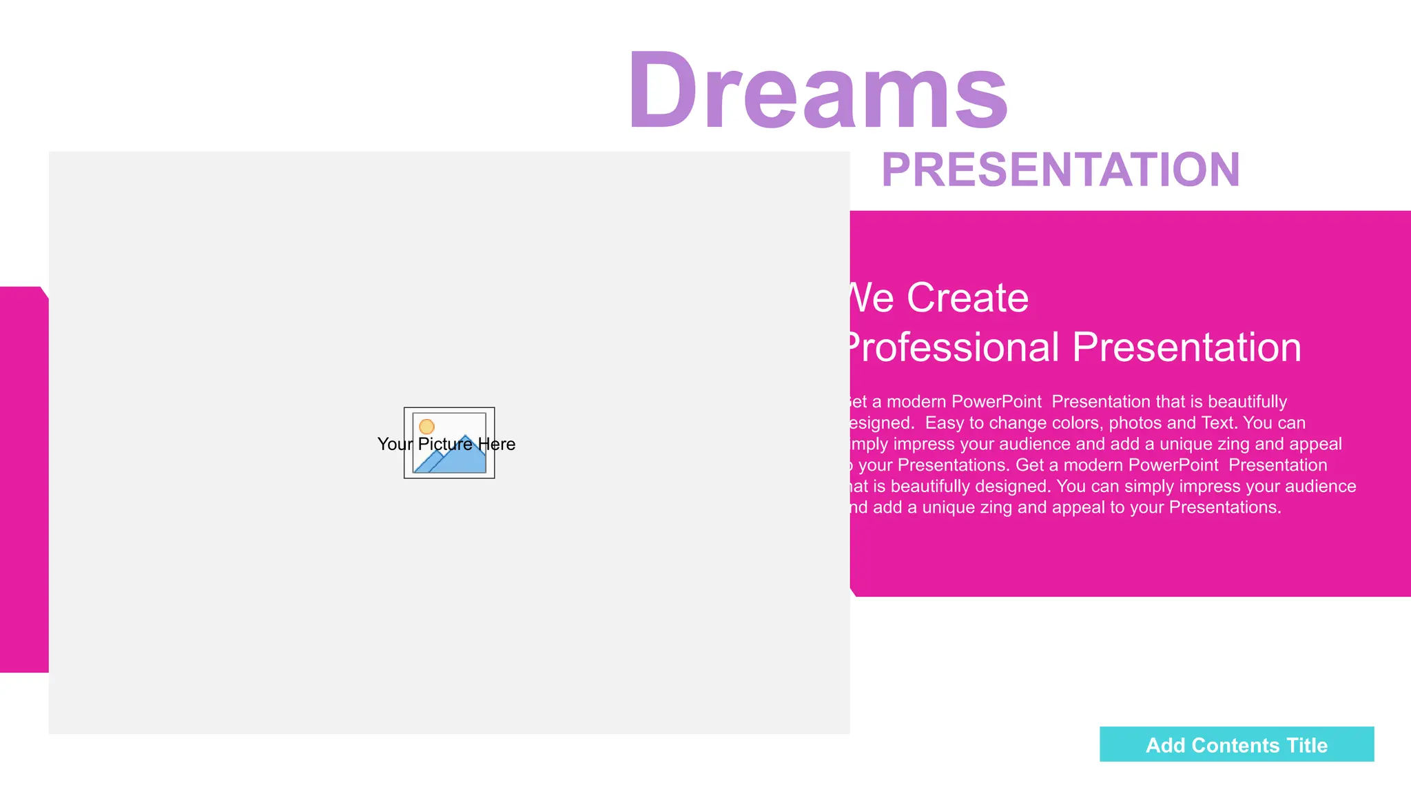 Childhood Big Dreams PowerPoint Templates.pptx