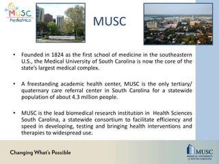 South Carolina Childhood Cancer Research Lab Presentation | PPTX