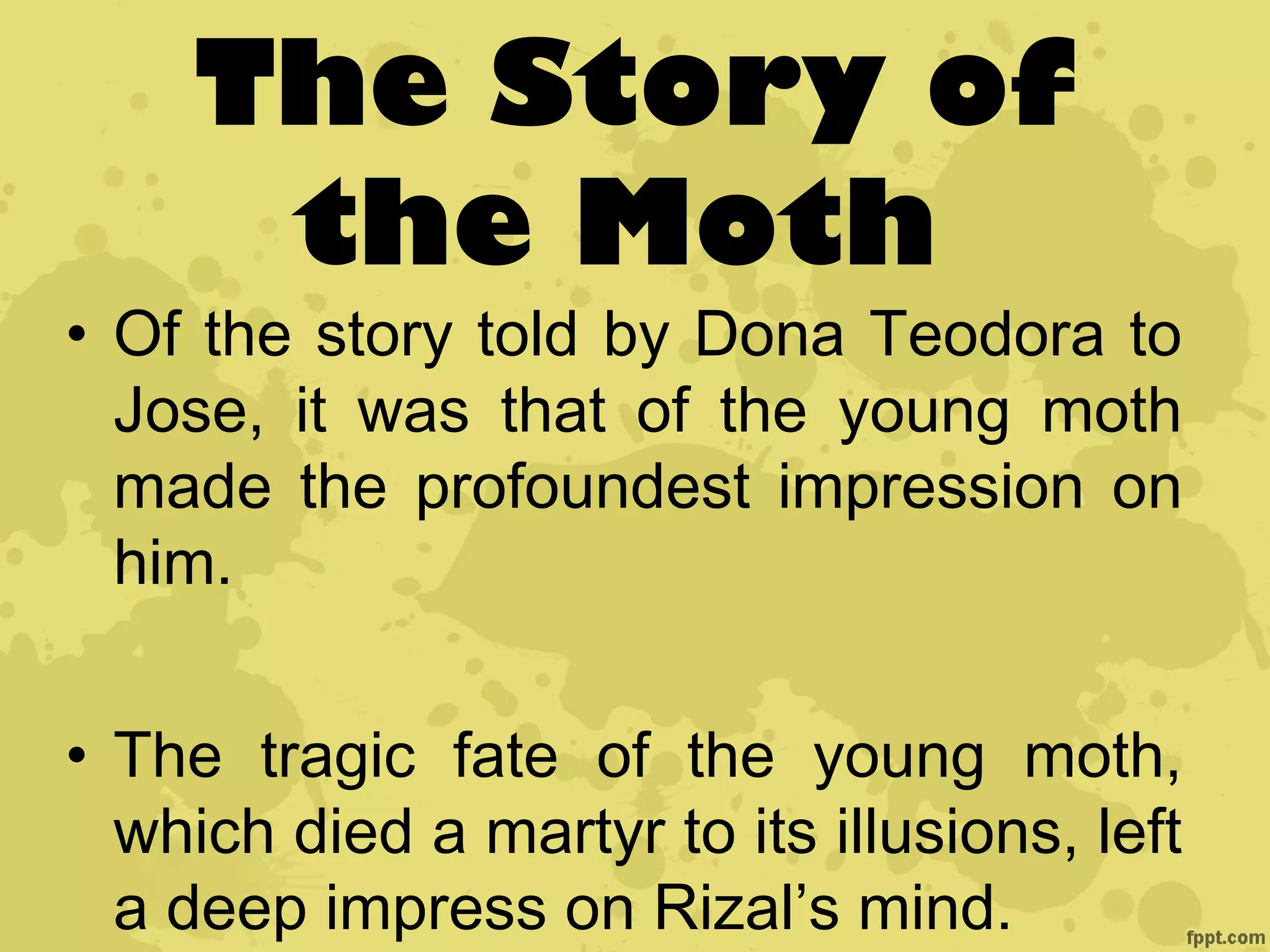 Childhood days of RIZAL | PPT