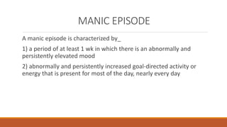 Childhood depression and bipolar disorder | PPTX