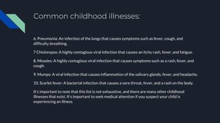 Childhood Diseases & Their Health (4-10).pptx