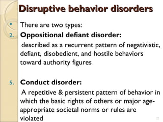psychiary.Childhood disorders.(dr.rebwar) | PPT