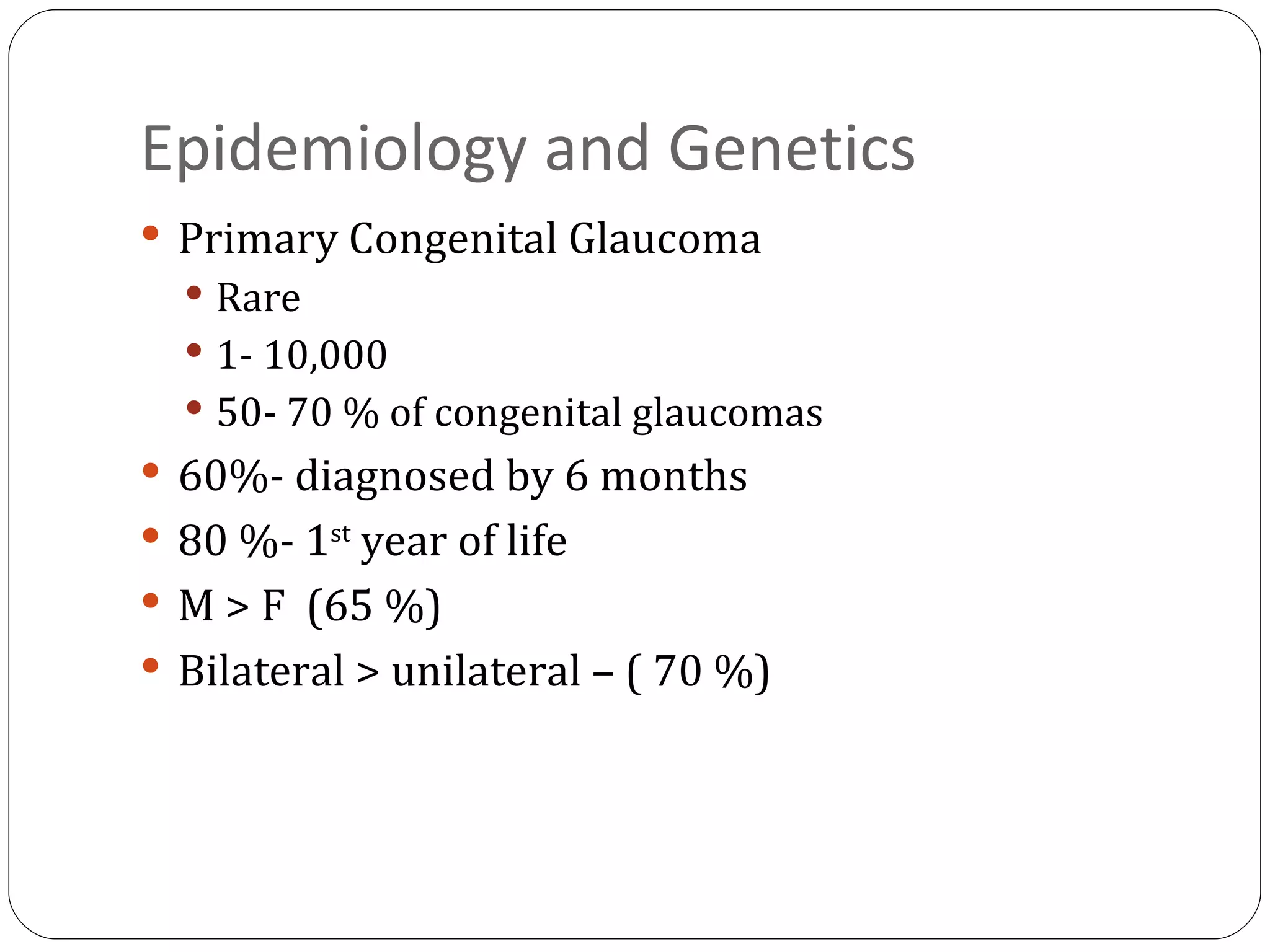Childhood glaucoma | PPT