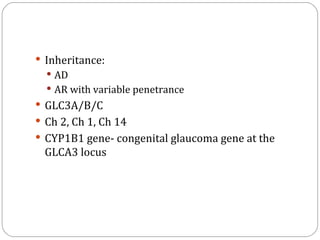 Childhood glaucoma | PPT