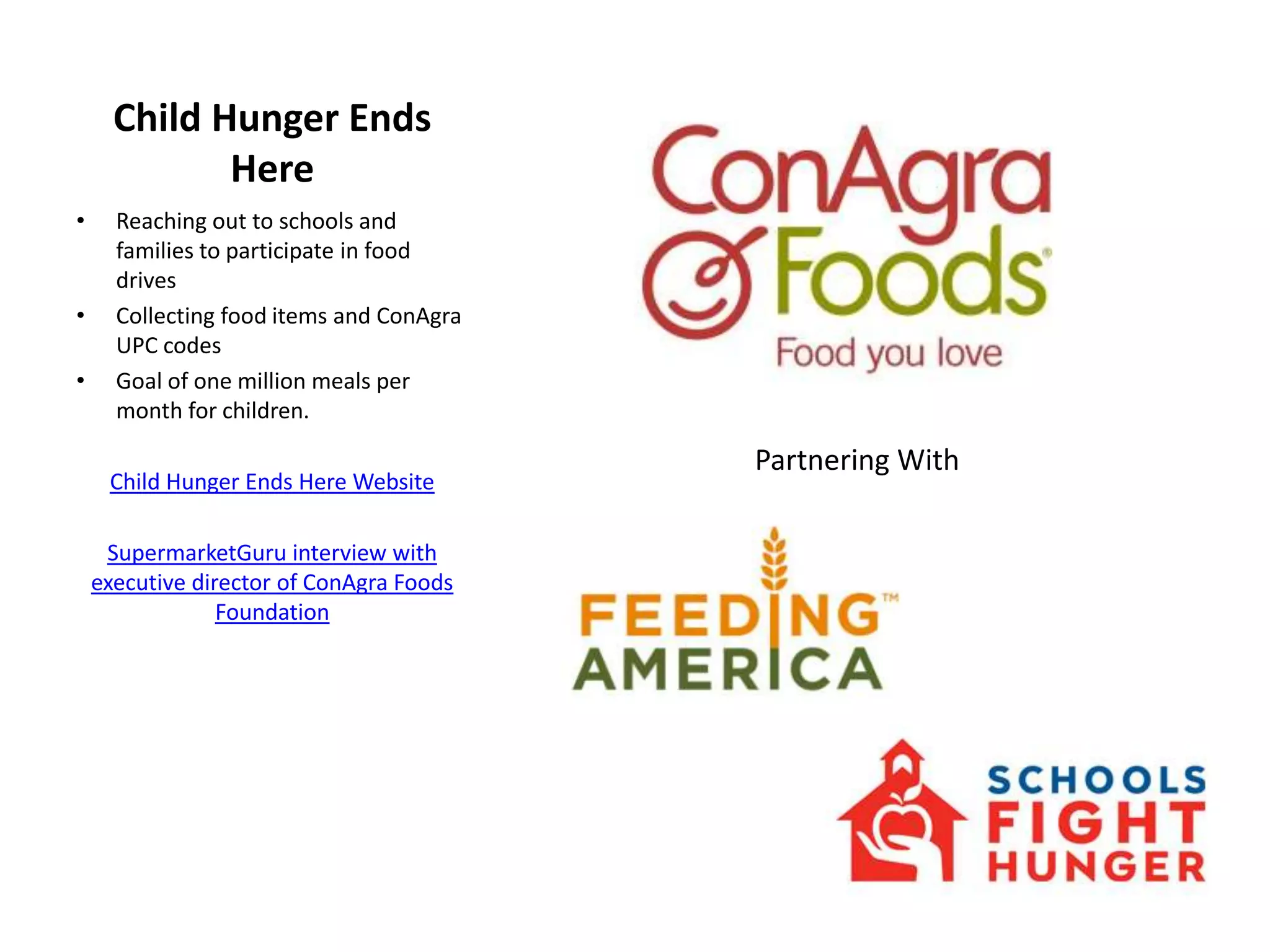 Child Hunger Platforms | PPT