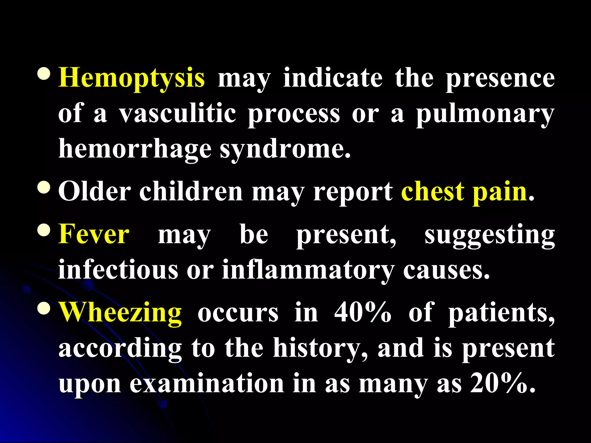 Childhood interstitial lung disease | PPT
