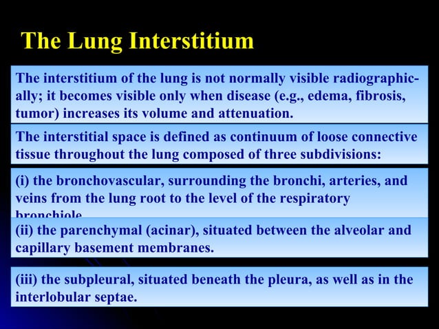 Childhood interstitial lung disease | PPT