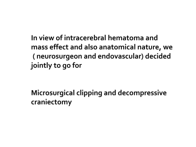 Childhood intracranial aneurysms | PPT
